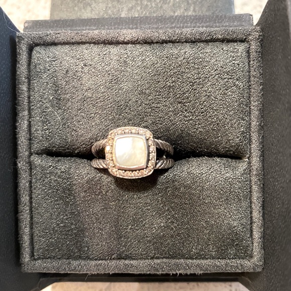 David Yurman | Jewelry | David Yurman Moonstonemother Of Pearl Petit ...